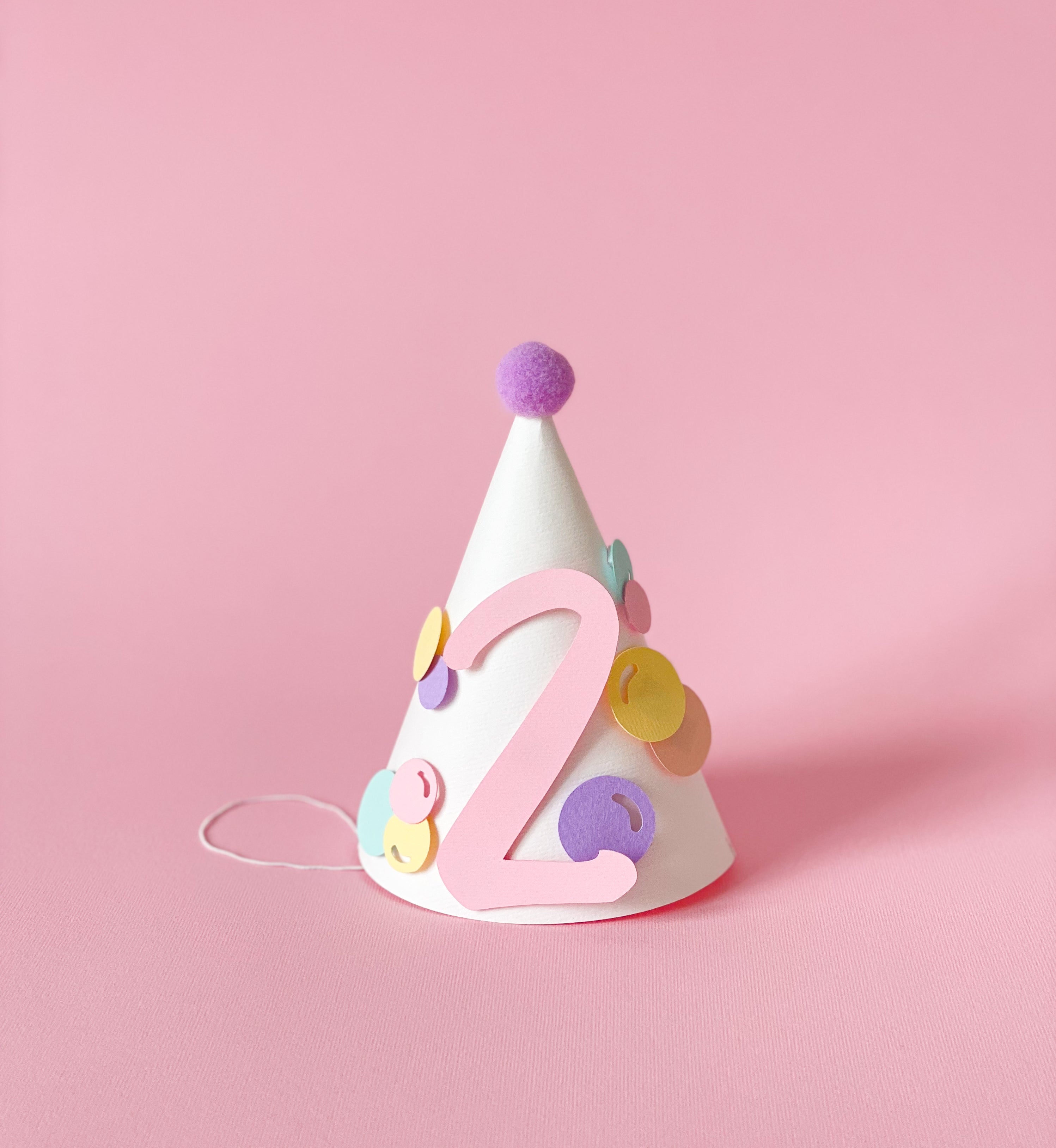 Happy Birthday Lets Party Hats Birthday Party Hats Card | Sugar Paper