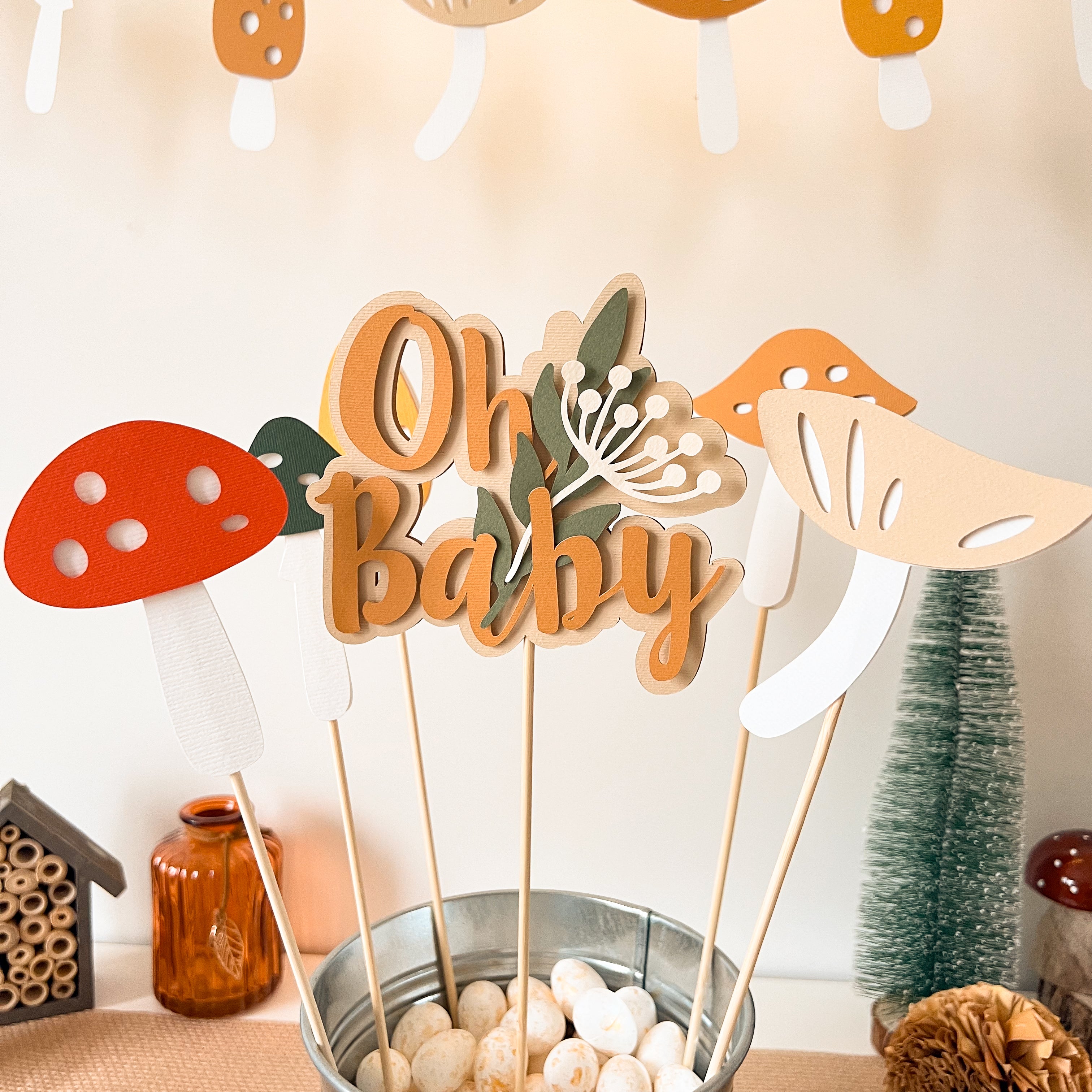Mushroom Baby Shower: Whimsical Woodland Decor Delights