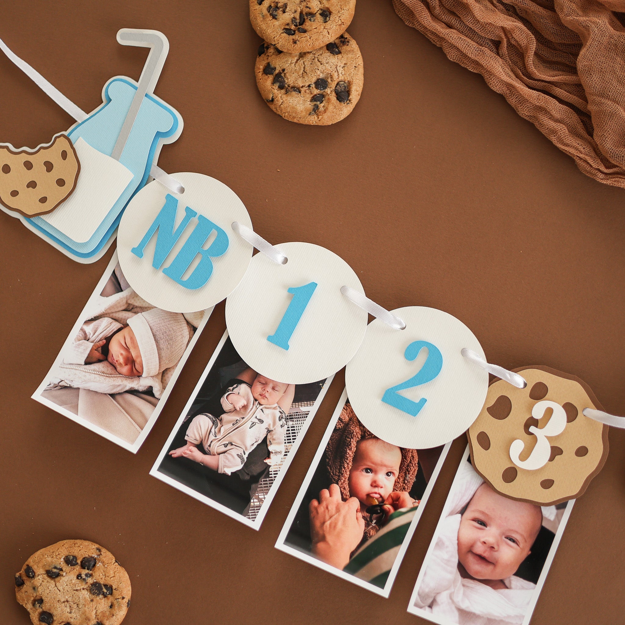 Milk Cookies - Themed Birthday Party Decorations