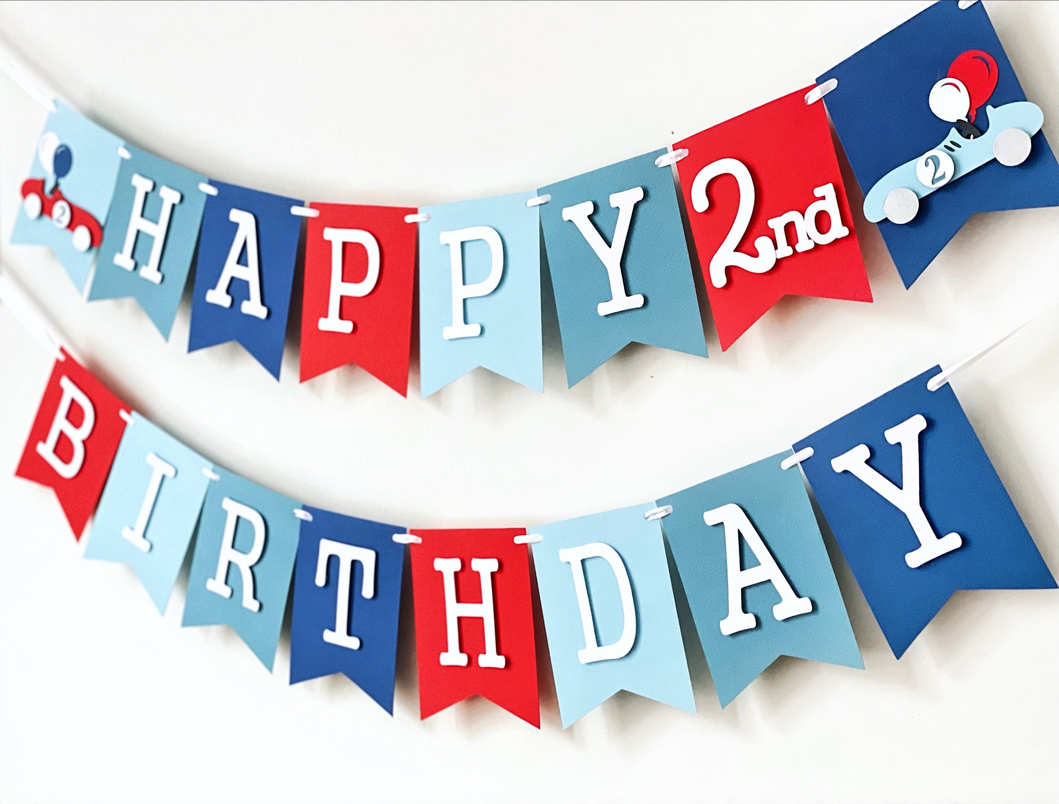 Race Car First Birthday Banner Race Car Theme Party Decorations