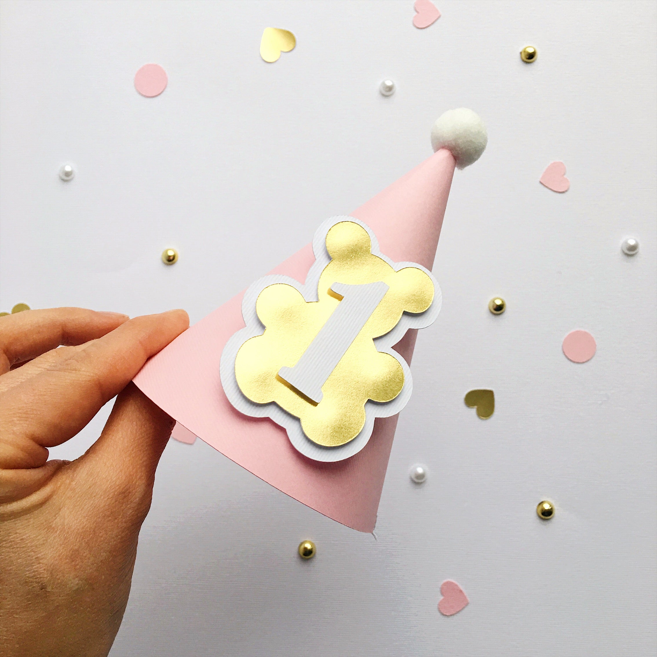 Teddy Bear Girl Party Hat: Sweet Style for Your Little Girl