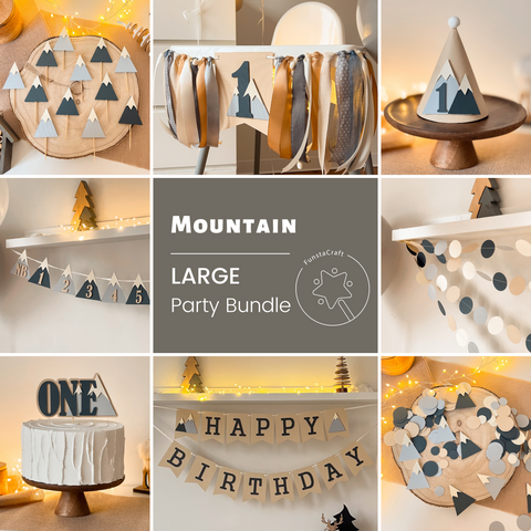 Mountain - Themed Birthday Party Decorations