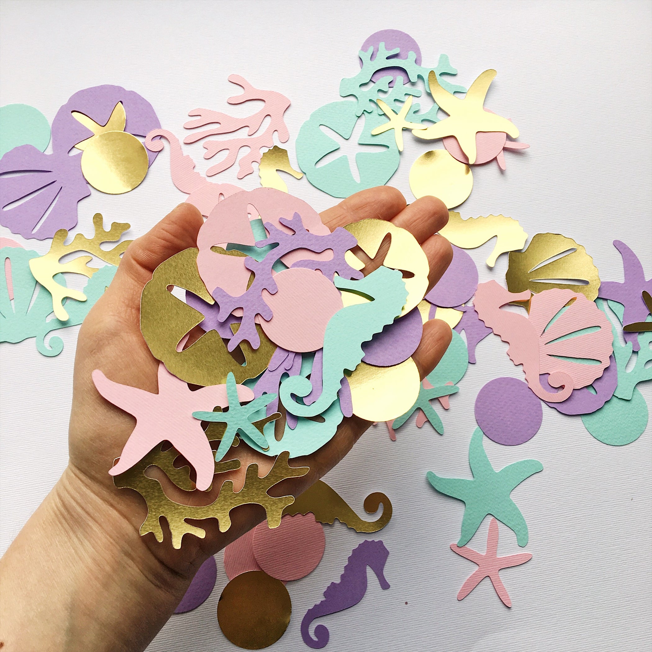 Add Magic to Your Party with Mermaid-Themed Confetti