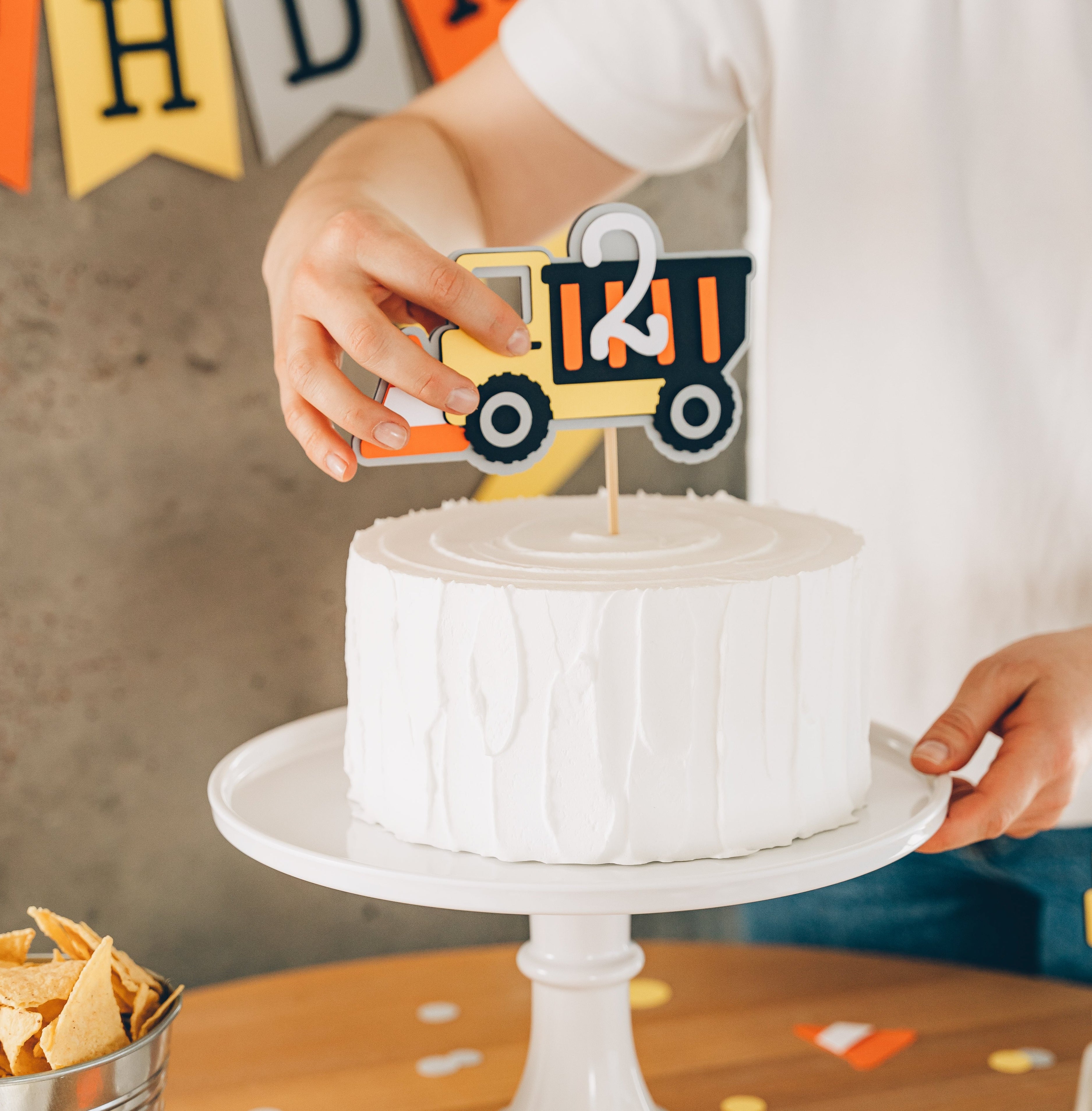 Construction Cake Topper: Elevate the Celebration!
