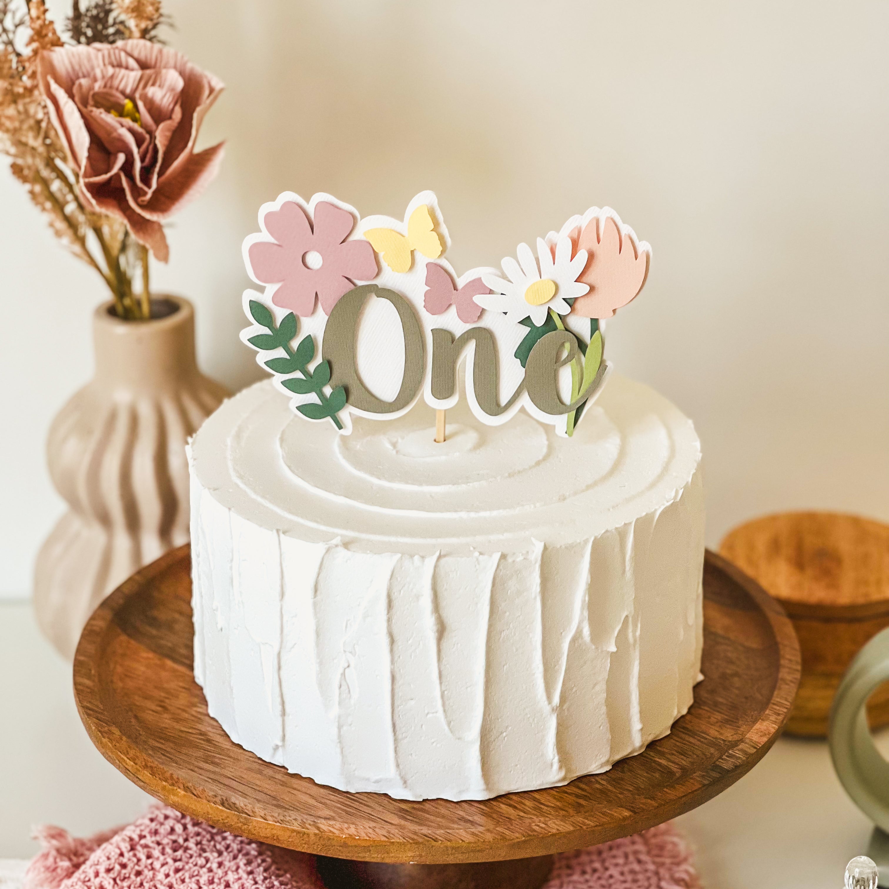 Wildflower Cake Topper Wildflower 1st Birthday Wild and Onederful ...