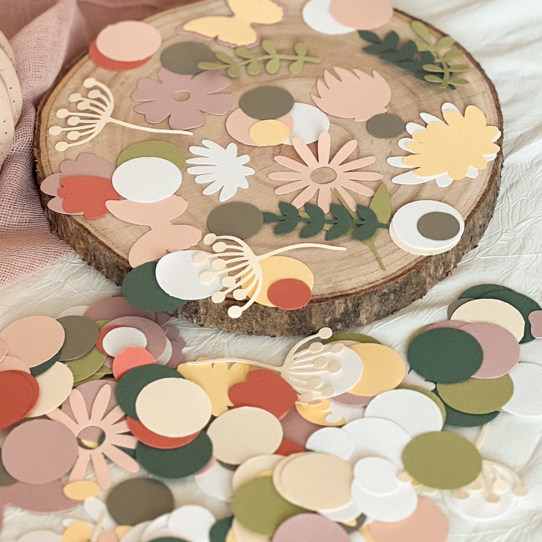 Wildflower Confetti First Wildflower Baby Shower Decorations Wild ...