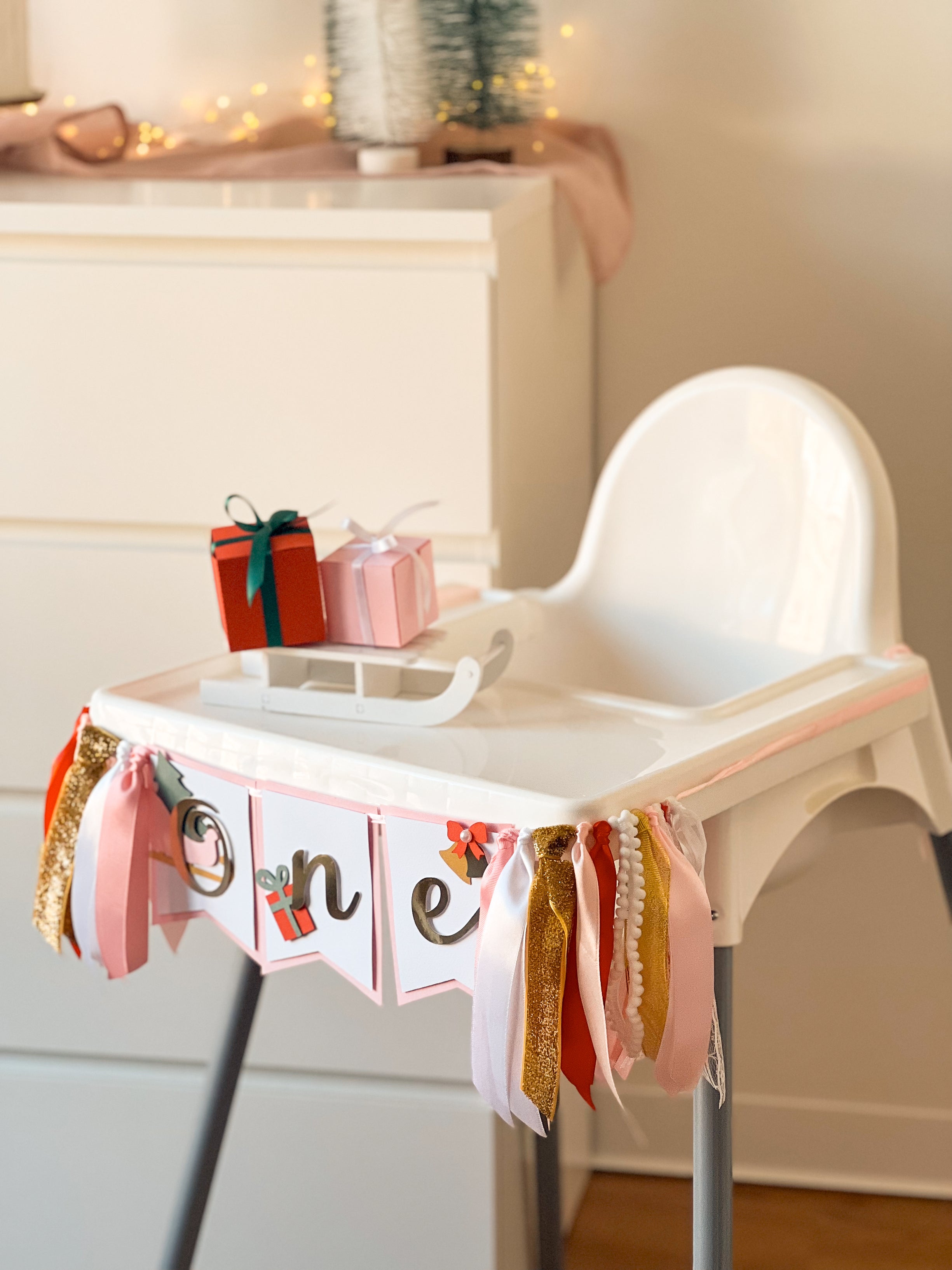 Oh What Fun High Chair Banner: Celebrate in Style!