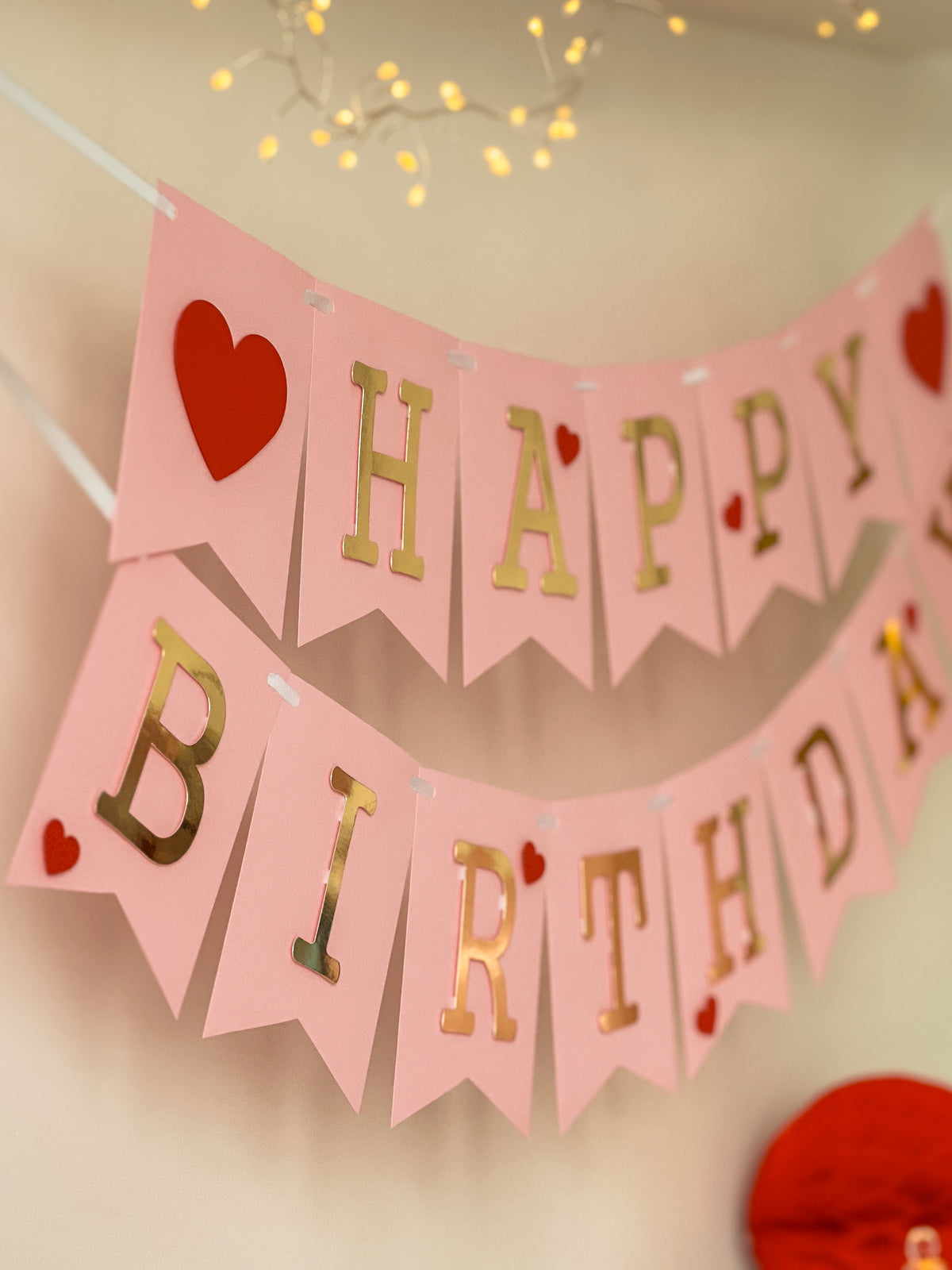 Our Sweetheart Birthday Banner Valentines Day 1st Birthday