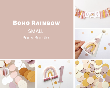 Boho Rainbow 1st Birthday