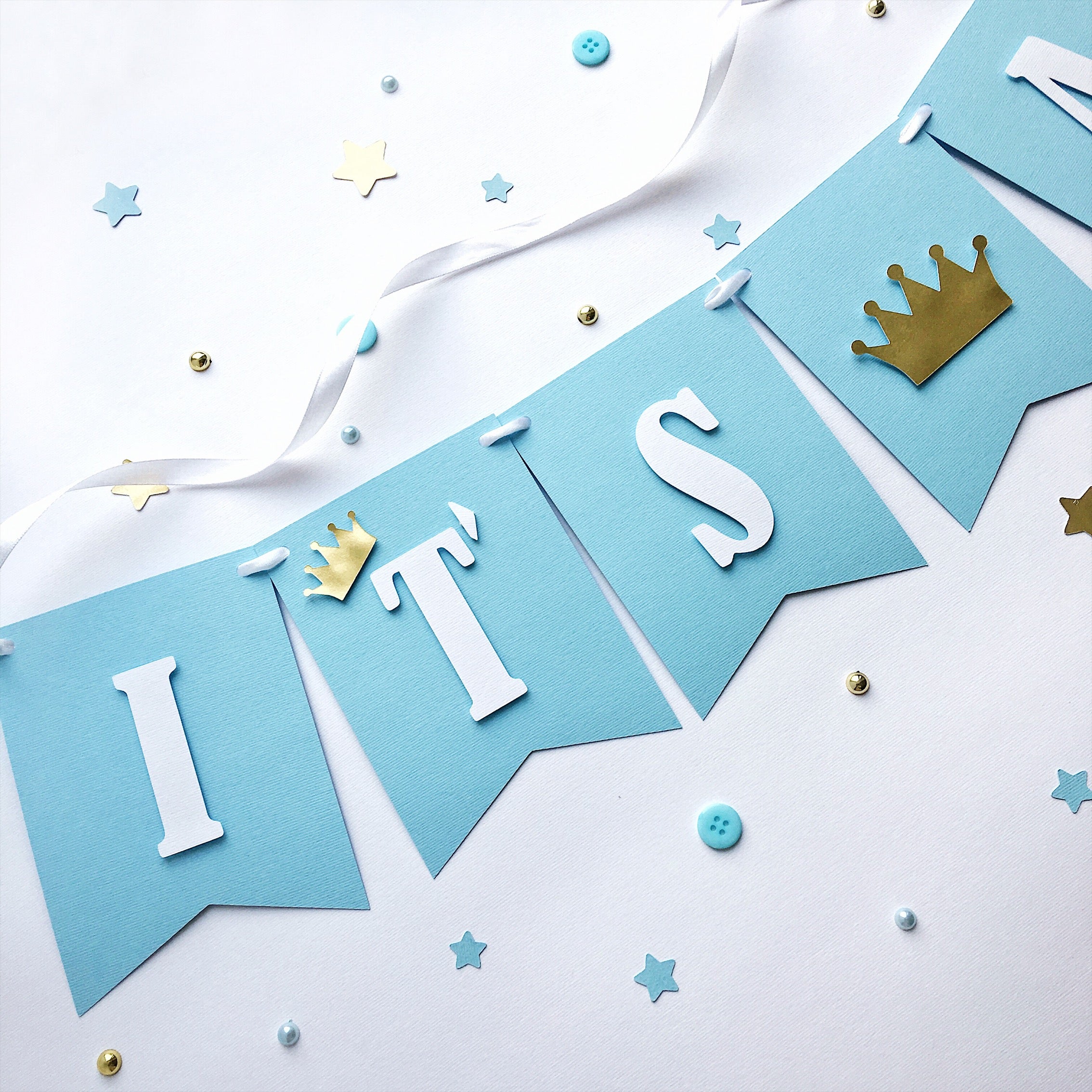 Crown Princess Baby Shower Banners Princess Banner Pink And Gold