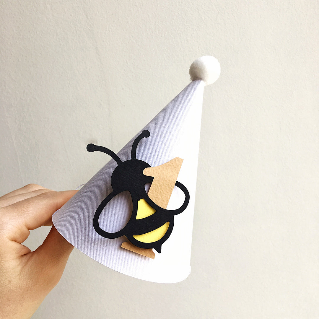 Bumble Bee Party Hat for Birthday Celebration